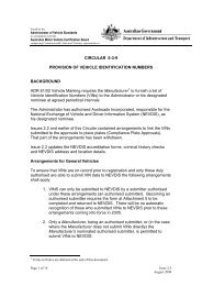 vss vehicle identification and engine number location chart ... - RVCS