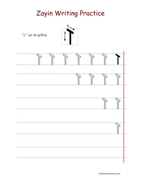 Hebrew For Christians