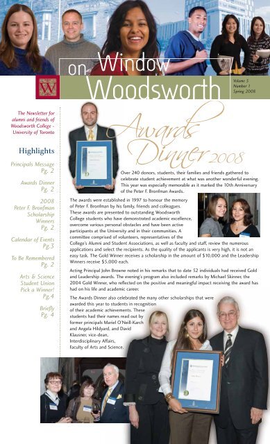 on Window - Woodsworth College - University of Toronto