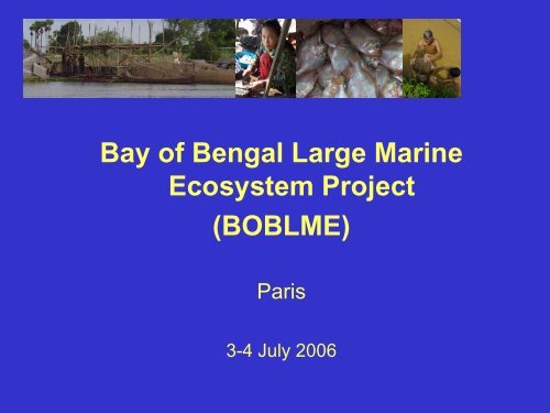Bay of Bengal Large Marine Ecosystem Project