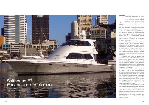 Salthouse 57 - Home Page Halcyon Motor Yachts