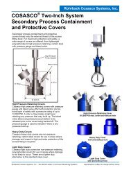 COSASCO Hydraulic Access Fitting Assemblies - Rohrback ...