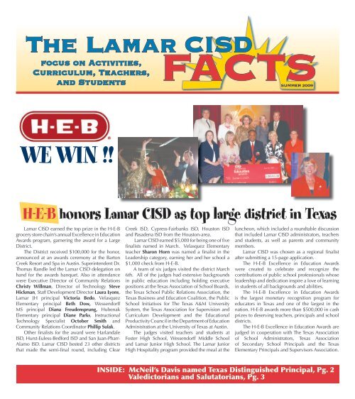 Lamar Cisd Logo Lamar CISD Dr. Thomas E. Randle High School & Harry