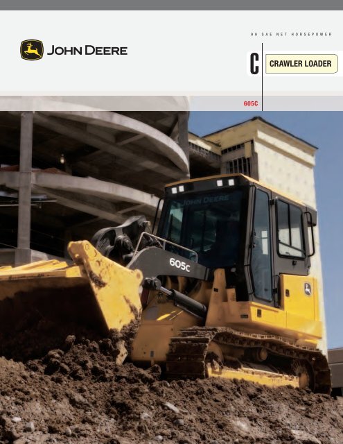 605C Crawler Loader - John Deere