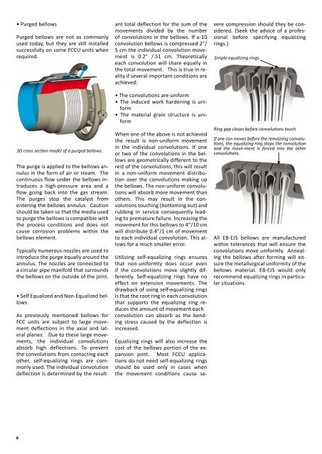 Purged bellows Purged