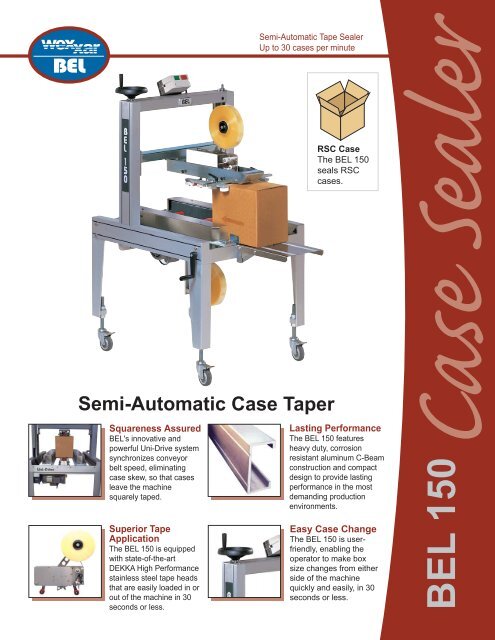 to see the BEL 150 brochure. - Marsh Micro Systems