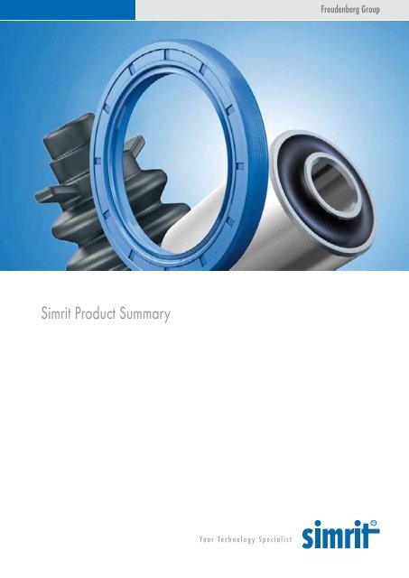 Simrit Product Summary