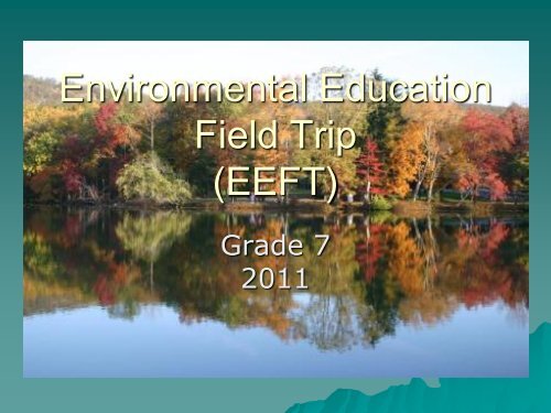 Environmental Education Field Trip
