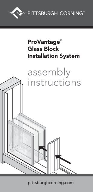 Glass Block Installation System - Glass Designs