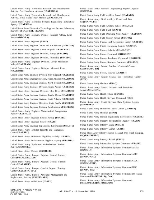 United States Army Armor