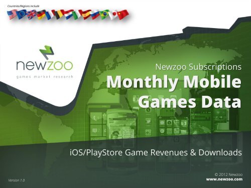 Monthly Mobile Games Data - Newzoo