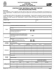 Contractor's Material and Test Certificate for Aboveground Piping
