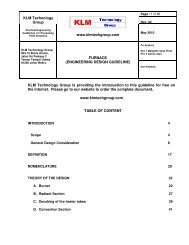 engineering design guideline - KLM Technology Group