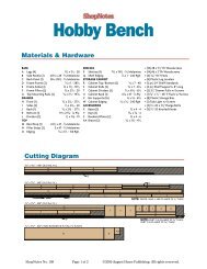 Quick & Easy Sheet Metal Projects - ShopNotes