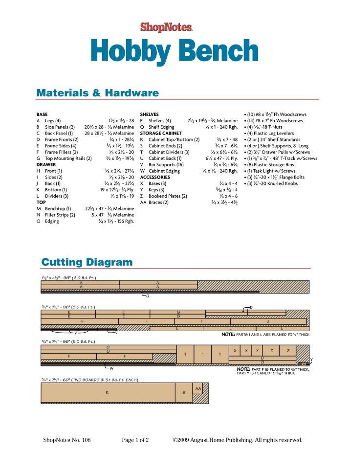 51 free Magazines from SHOPNOTES.COM