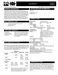 Technical Data Sheet - PPG Industries