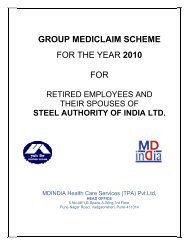 Claim Form - MDIndia Healthcare Services