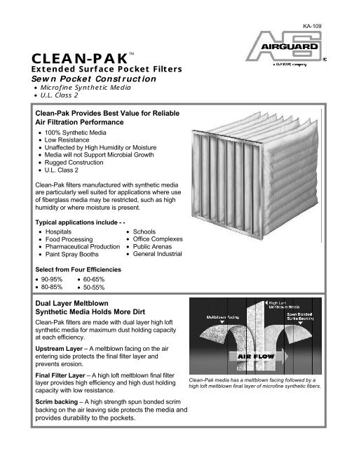 CLEAN-PAK - Airguard