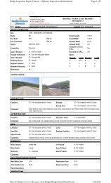 Page 1 of 2 Bridge Inspection Report Printout - Highway Inspection ...