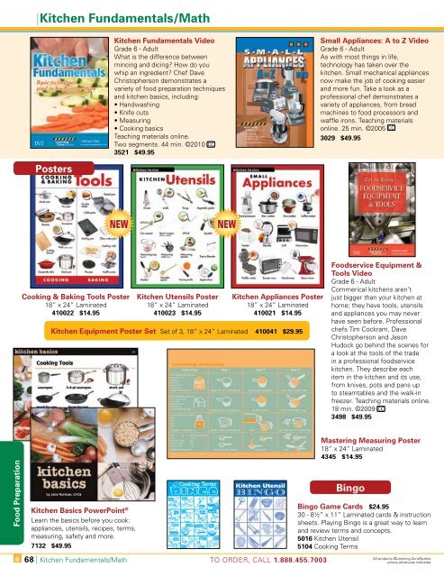 Kitchen Fundamentals/Math - Learning Zone Express