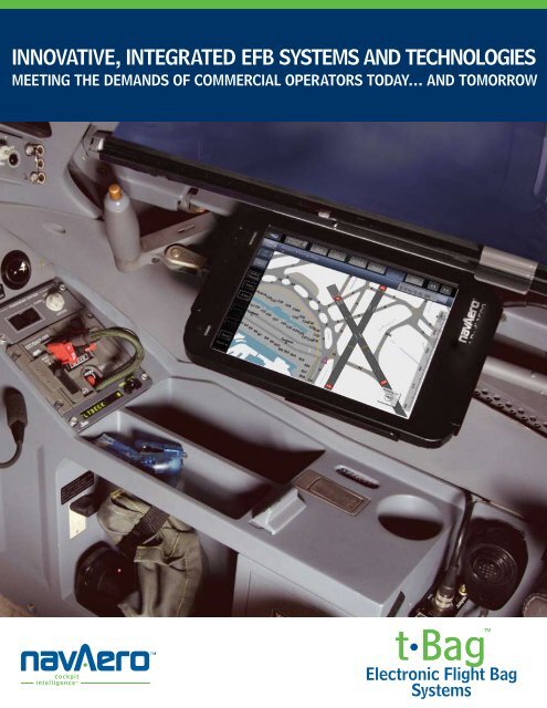 navAero EFB Brochure - navAero Electronic Flight Bags