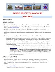 PATIENT EDUCATION HANDOUTS Pneumonia