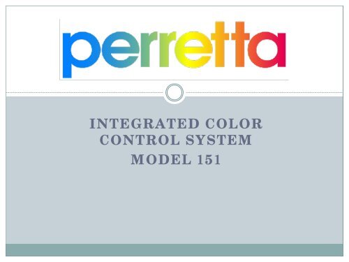 Perretta Graphics Product Portfolio - Model 151 09-11-2010