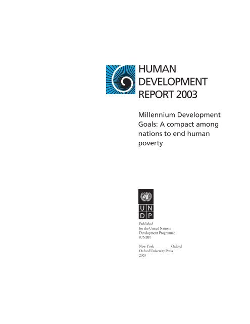 Complete report - Human Development Reports - United Nations ...