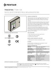 Pyrotenax MI Sheath Bonding and Grounding - Tyco Thermal Controls