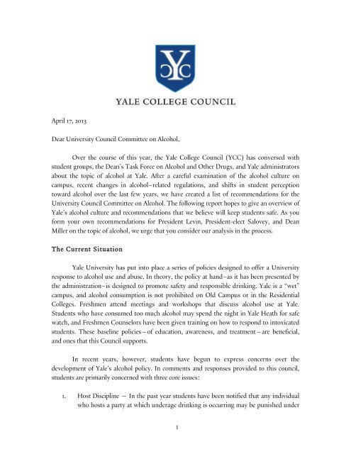 College Acceptance Letter Yale