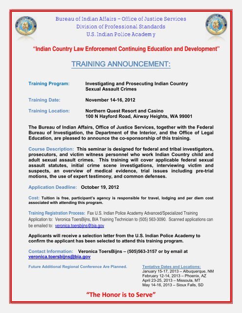 Indian Police Service Training