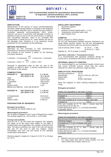 GOT/AST - L - Gen-Biotech
