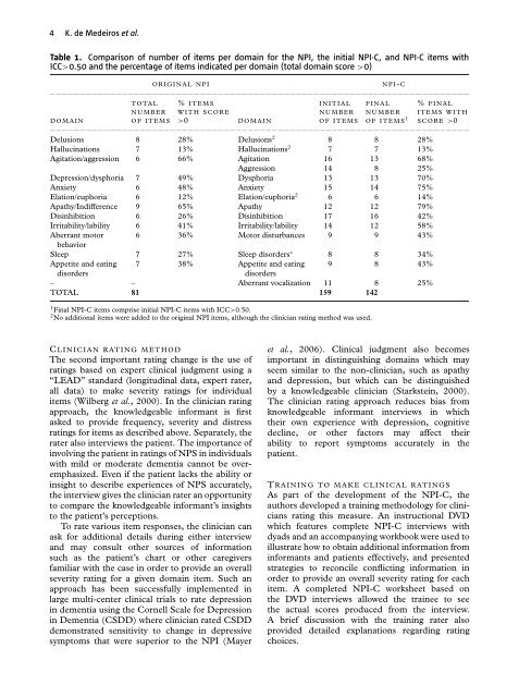 4 K. de Medeiros et al. T