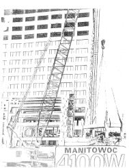 Manitowoc 4000 load charts