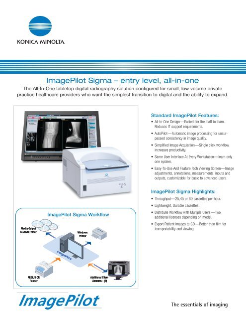 Konica Minolta ImagePilot Sigma - Del Medical