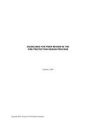 origin matrix analysis - Society of Fire Protection Engineers