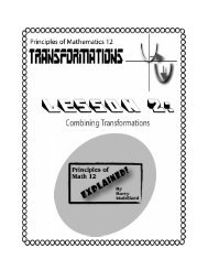 Barry Mabillard: Principles of Math 12: Explained! - Pure Math 30 ...