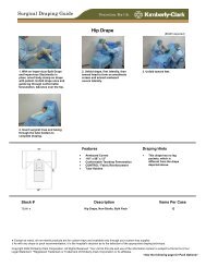 Transverse Laparotomy Drape Surgical Draping Guide