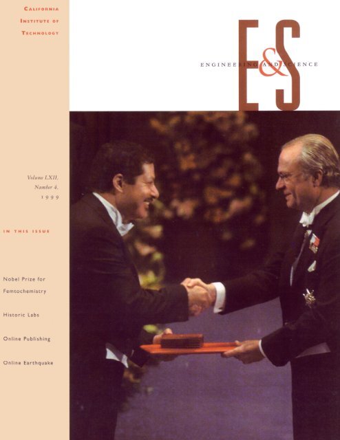 Zewail Feature - Professor Ahmed Zewail - Caltech