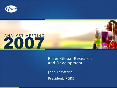 Pfizer Global Research and Development