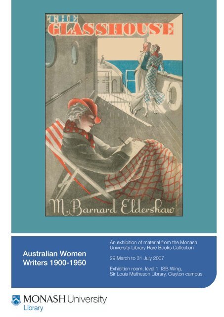 Australian Women Writers 1900-1950 - Library - Monash University