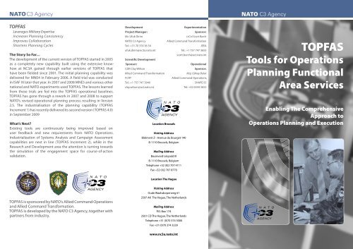 TOPFAS - NCI Agency - Nato