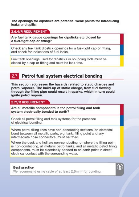 The openings for dipstick