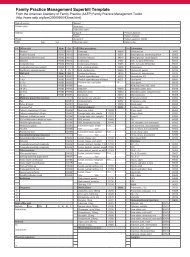 Family Practice Management Superbill Template