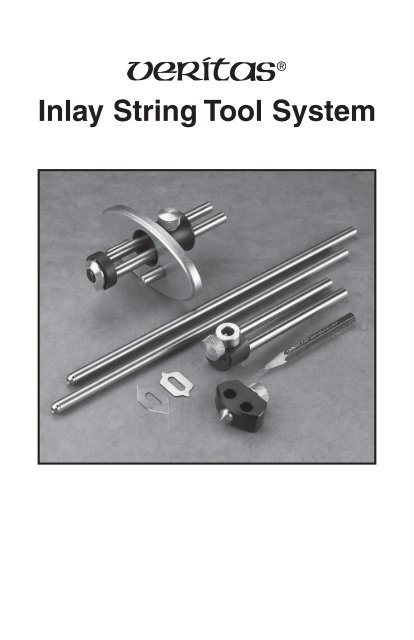Inlay String Tool System - Lee Valley Tools