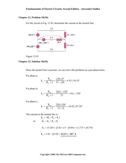 Fundamentals of Electric Circuits, Second Edition ... - faraday Fundamentals of Electric Circuits, Second Edition ... - faraday