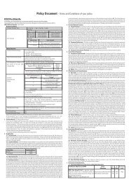 Claimant Statement Form - ICICI Prudential Life Insurance
