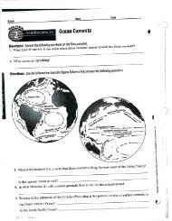 Earth's Layers, Continental Drift, and Seafloor Spreading Worksheet