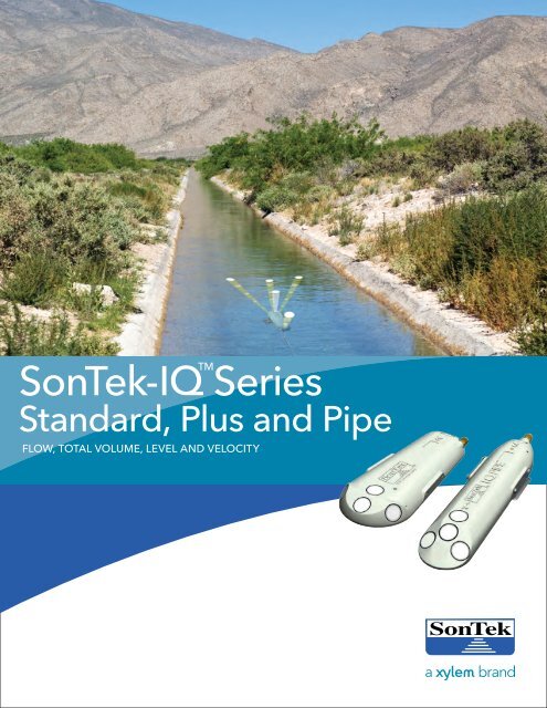 SonTek-IQ Pipe - GWM-Engineering Oy SonTek-IQ Pipe - GWM-Engineering Oy