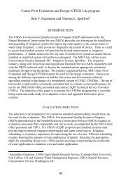 Riprap Lined Plunge Pool for Cantilever Outlet - NRCS Irrigation ...